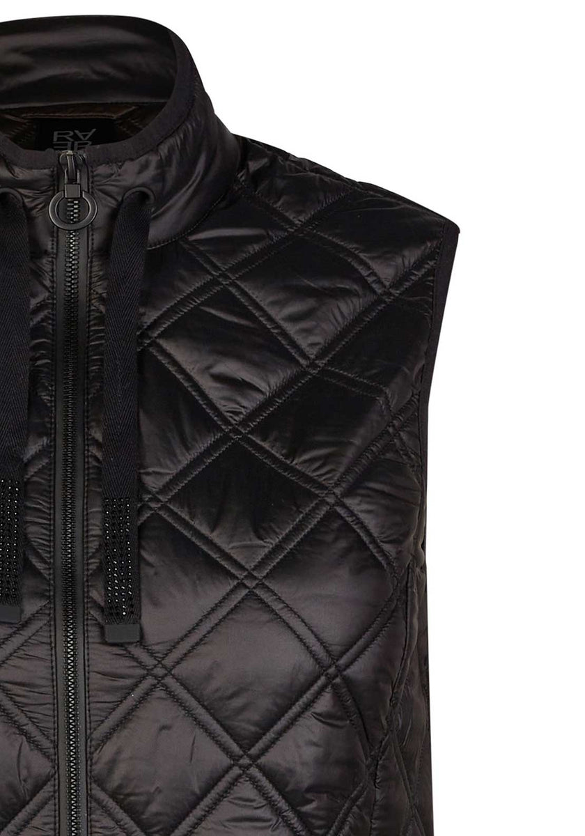 Black Gilet| Rabe Clothing | Clonmel | Stockist – Ryan Design Boutique